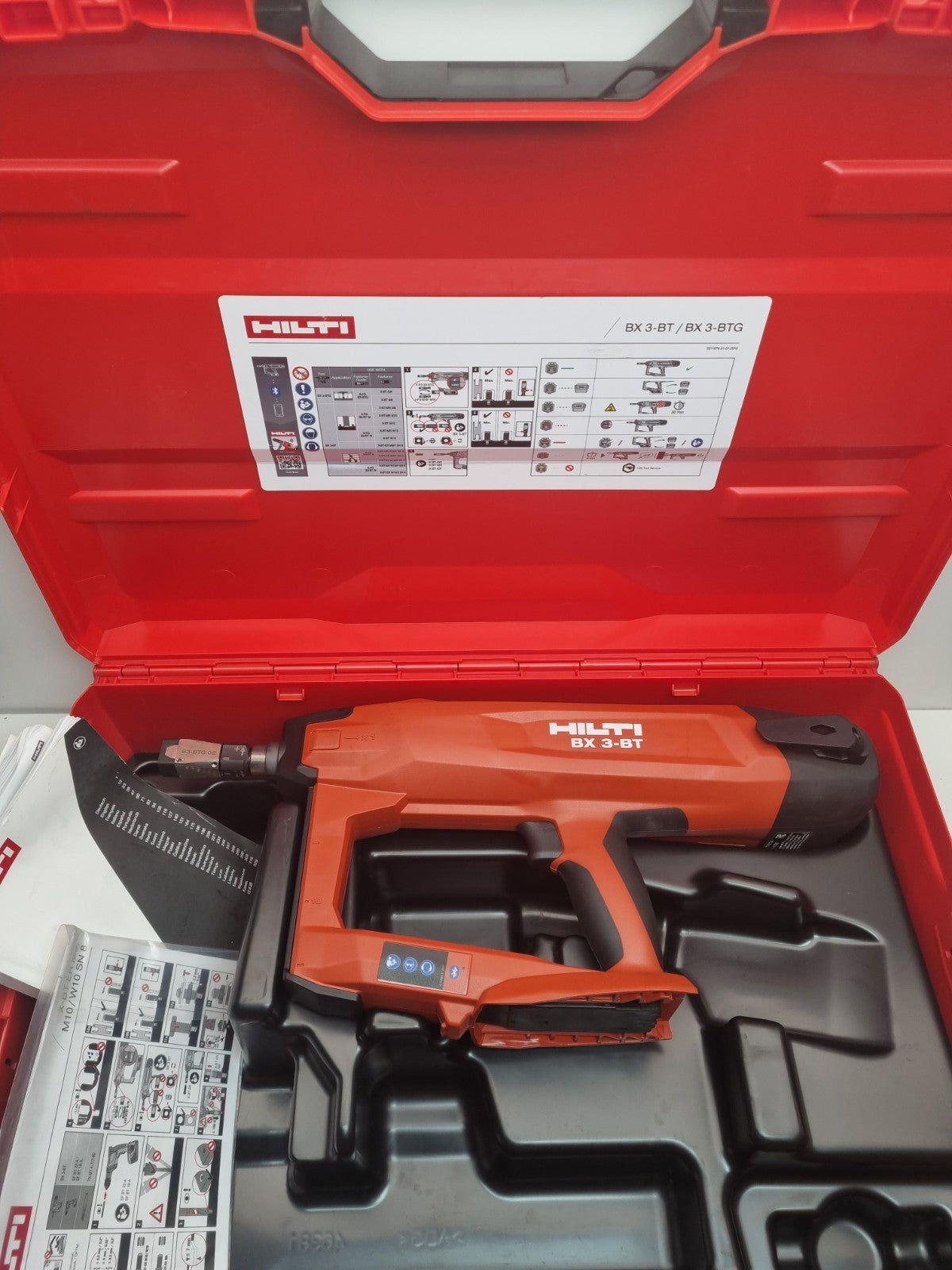 Hilti BX3BT BTG 22v Nail Gun For Threaded Rod New – Tool M8
