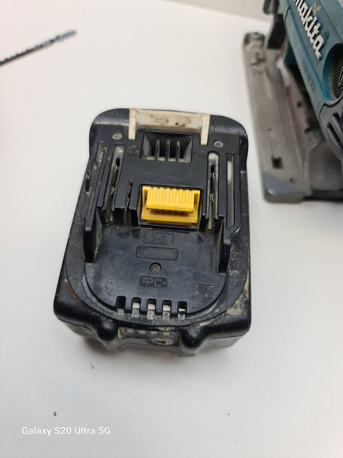 Makita 18v Jigsaw BJV180 5Ah Battery Used